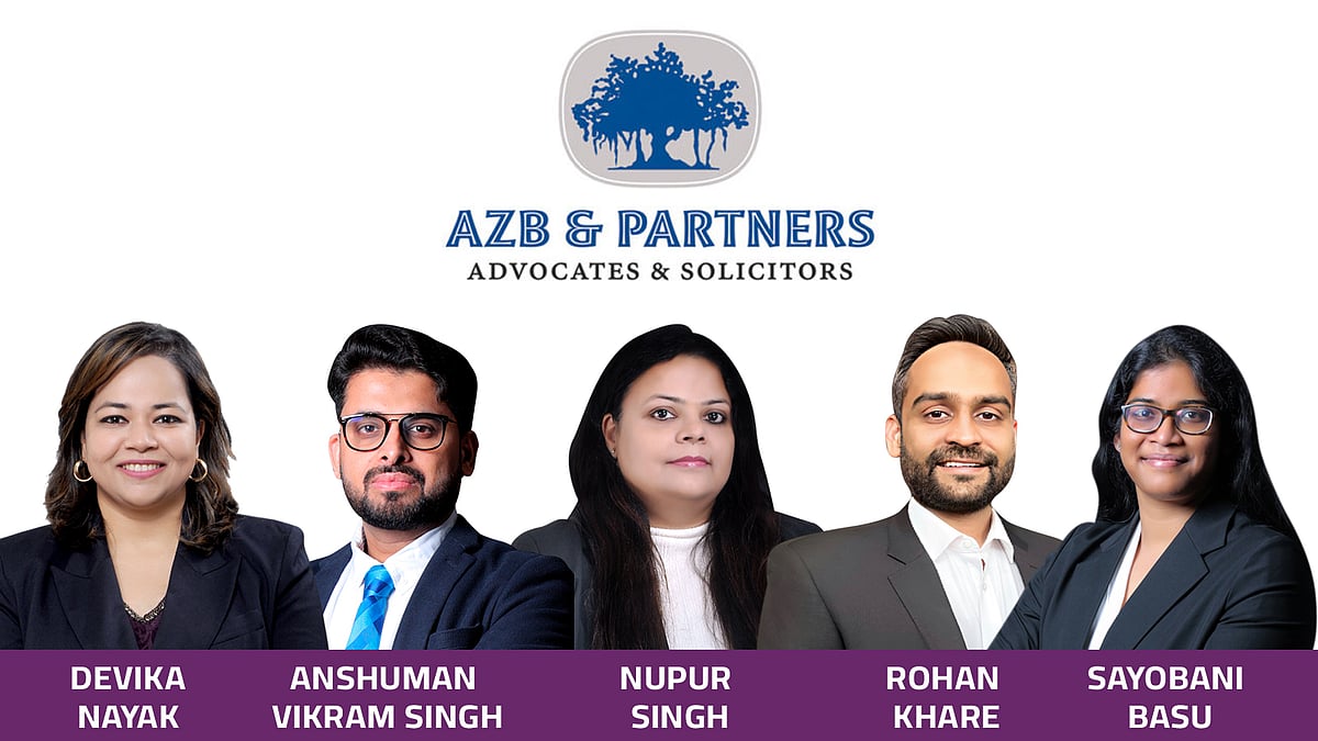 AZB & Partners elevates 5 lawyers to Partnership