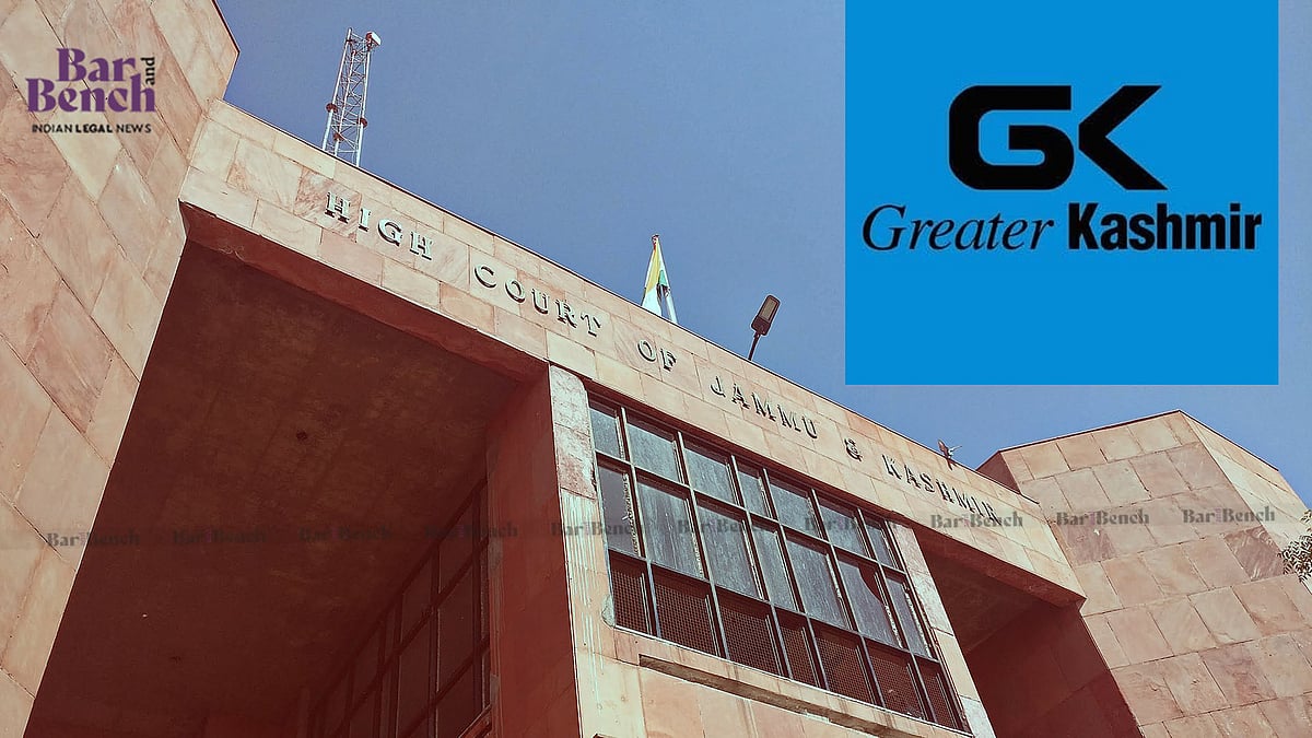 Jammu and Kashmir High Court refuses to quash defamation trial against ...