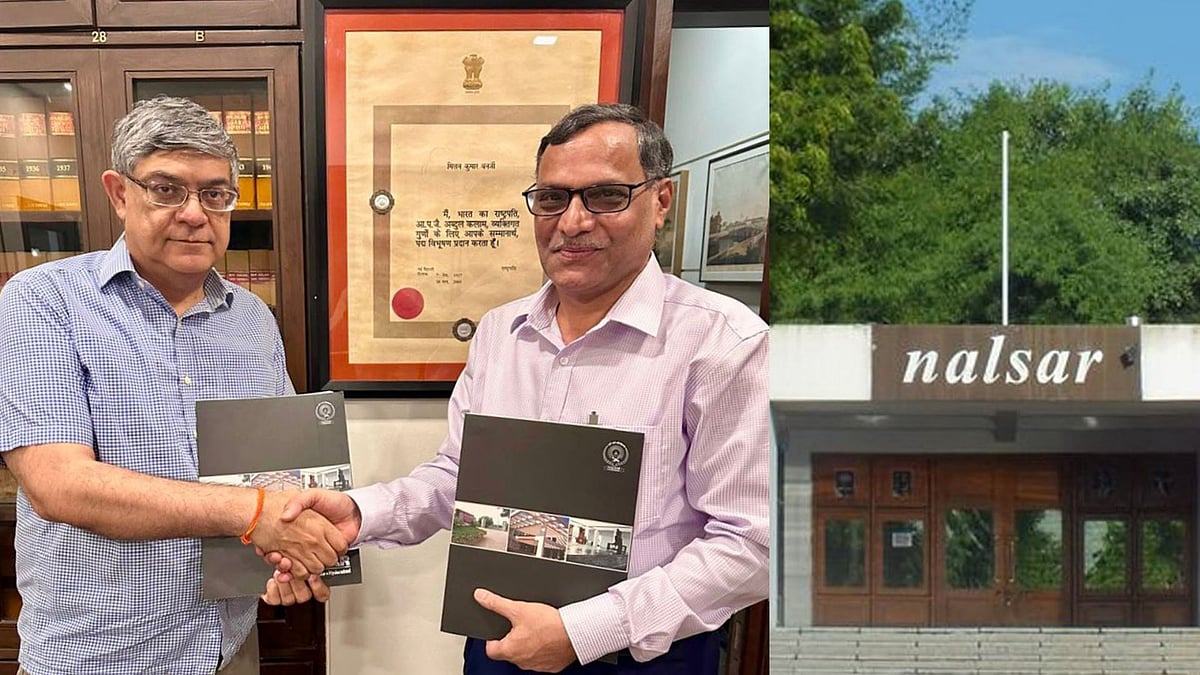 Gourab Banerji signs MoU with NALSAR to launch Milon K Banerji Centre for Arbitration Law