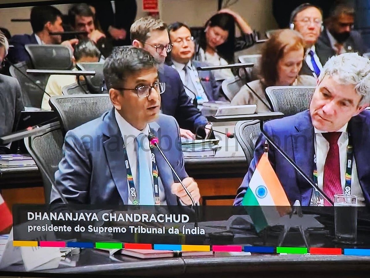 Indian Courts have become democratic spaces: CJI DY Chandrachud at J20 ...