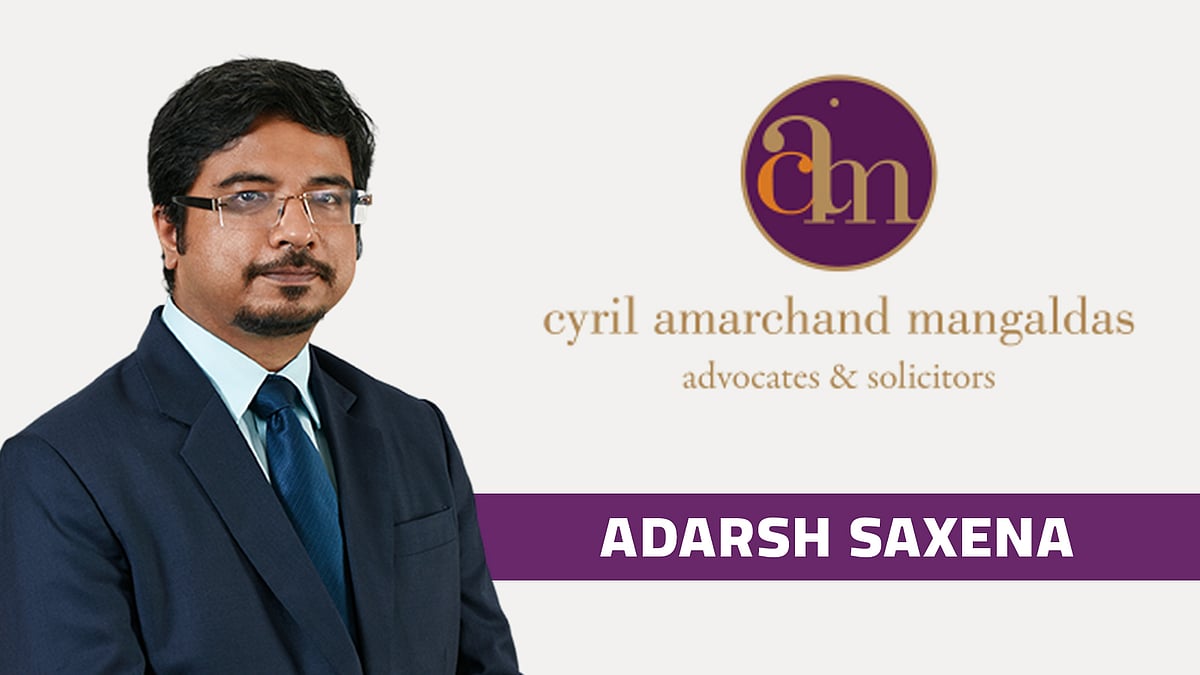 Adarsh Saxena moves to Cyril Amarchand Mangaldas Singapore Office