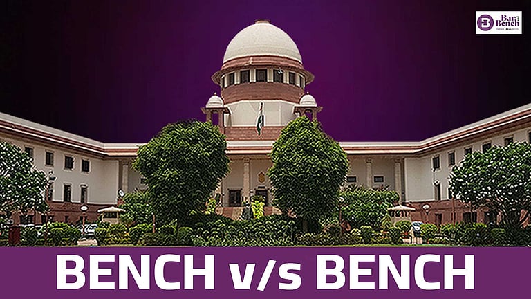 Bench versus Bench: Addressing conflict in Supreme Court rulings