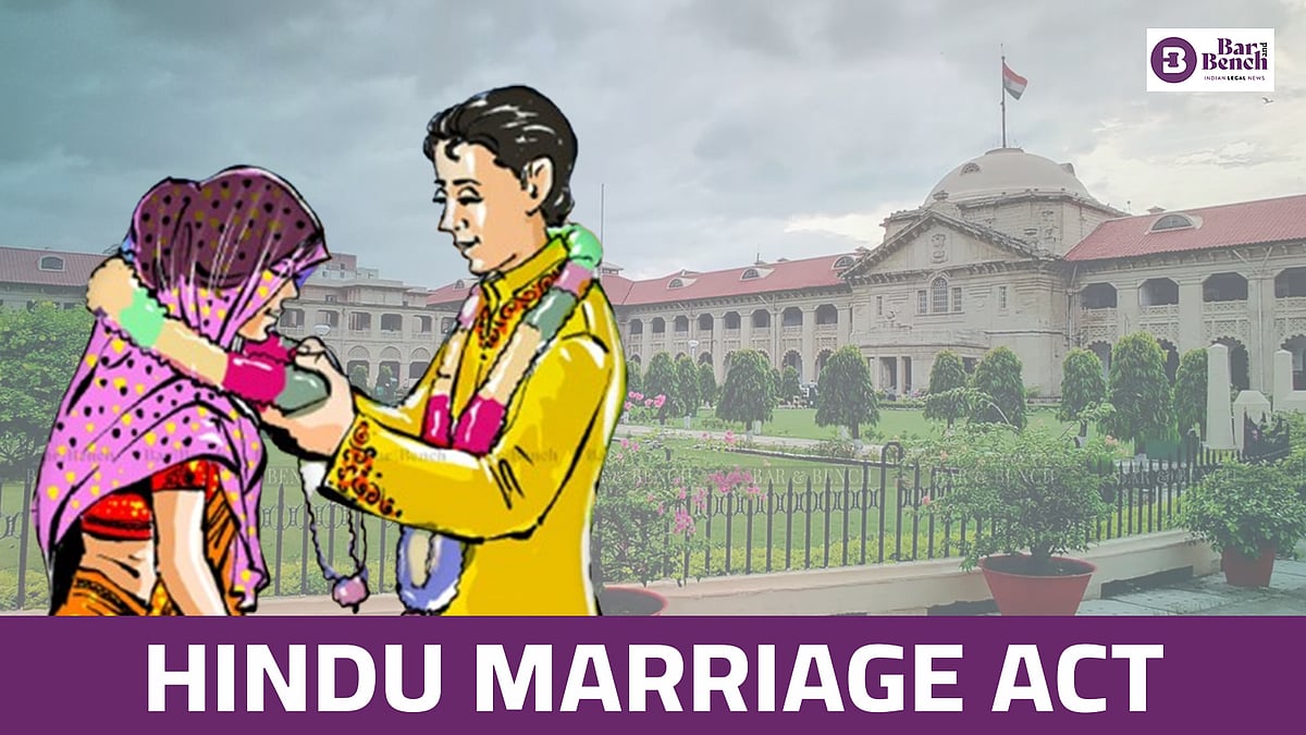 Hindu marriage cannot be terminated like contract: Allahabad High Court