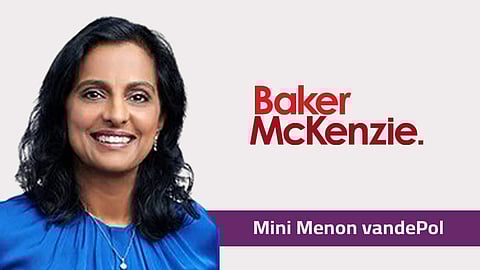 Mini Menon vandePol appointed as the new Chair of Baker McKenzie Global ...