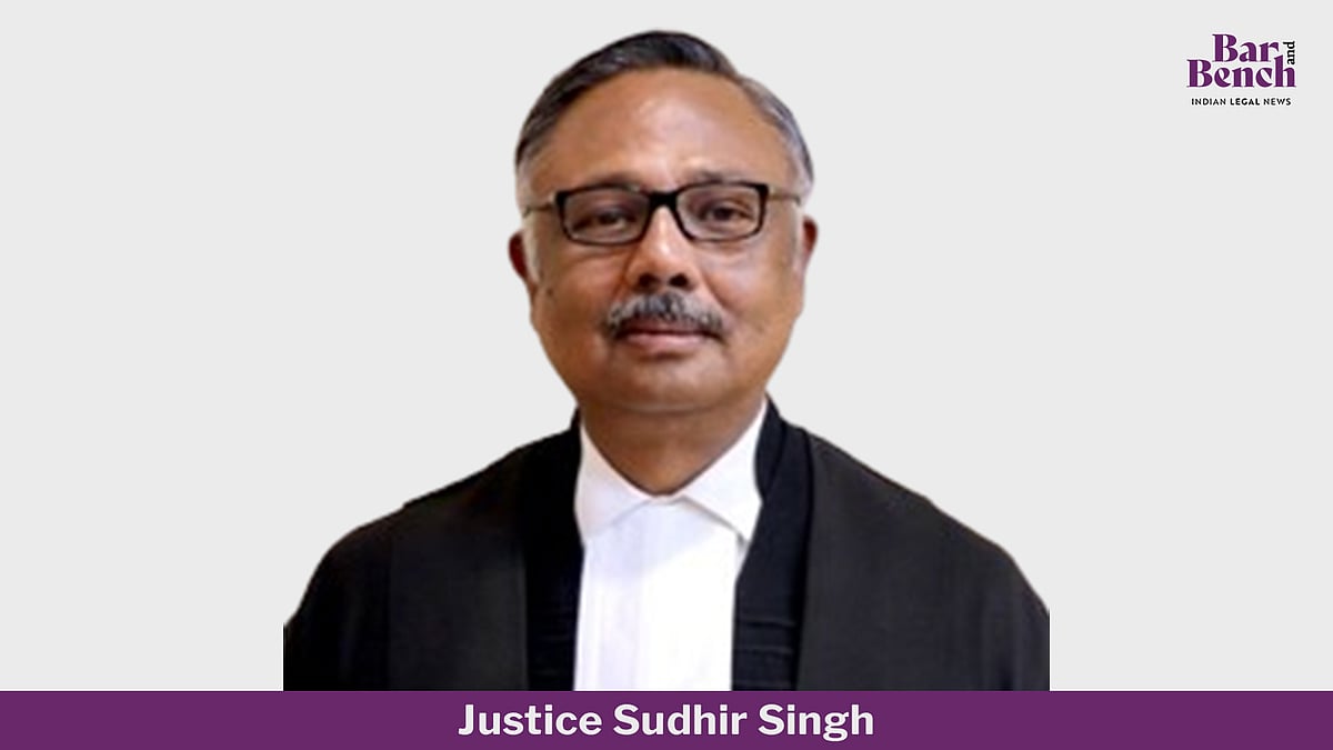 Centre notifies transfer of Justice Sudhir Singh back to Patna High Court from Punjab and Haryana HC