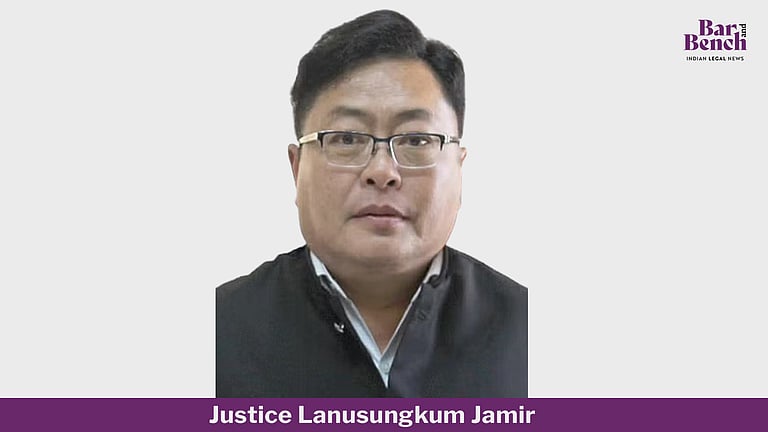 Justice Lanusungkum Jamir appointed acting Chief Justice of Gauhati ...