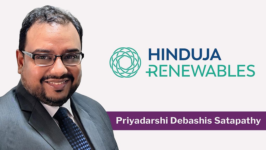 Priyadarshi Debashis Satapathy joins Hinduja Renewables as Head of Legal