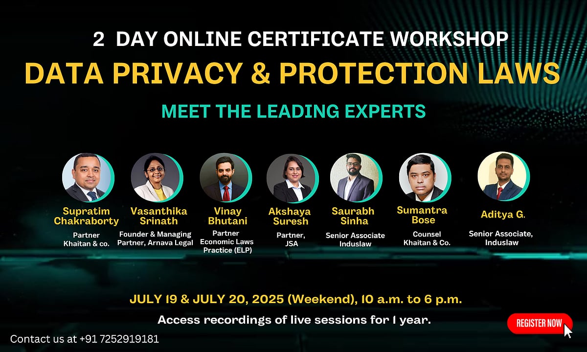 Certificate Workshop on Data Privacy and Protection Laws by Bettering ...