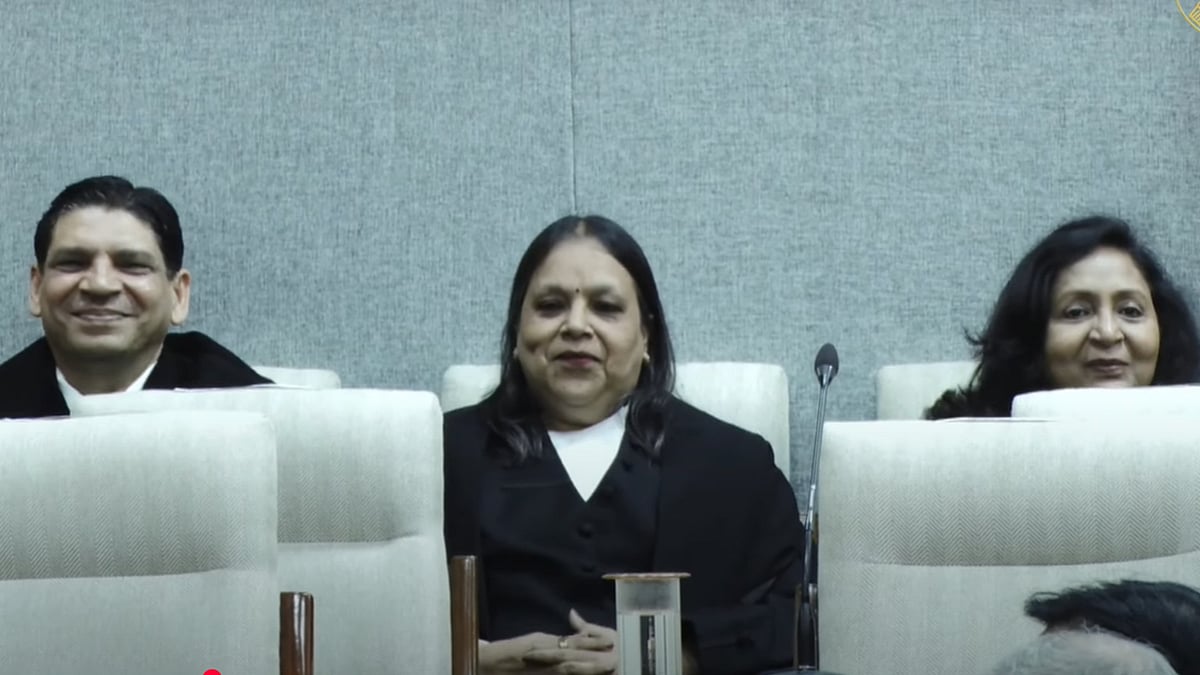 Justices Vinod Kumar, Shail Jain and Madhu Jain sworn in as Delhi High ...