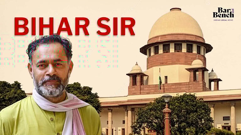 Yogendra Yadav shows up in Supreme Court with 2 voters declared dead by ...