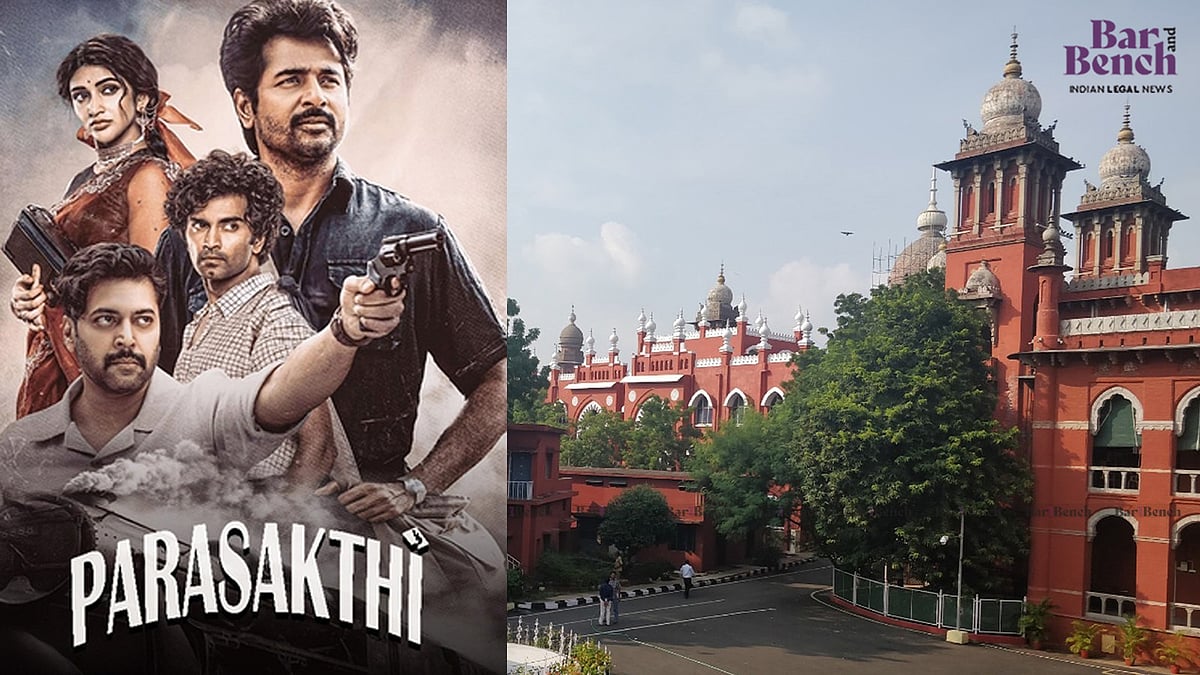 Madras High Court restrains unauthorised broadcast of Tamil film Parasakthi