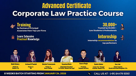 Elevate your corporate law practice: Enrol now and get mentored by law ...