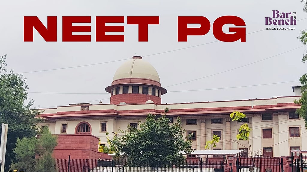 Supreme Court agrees to examine plea on NEET-PG question and answer ...