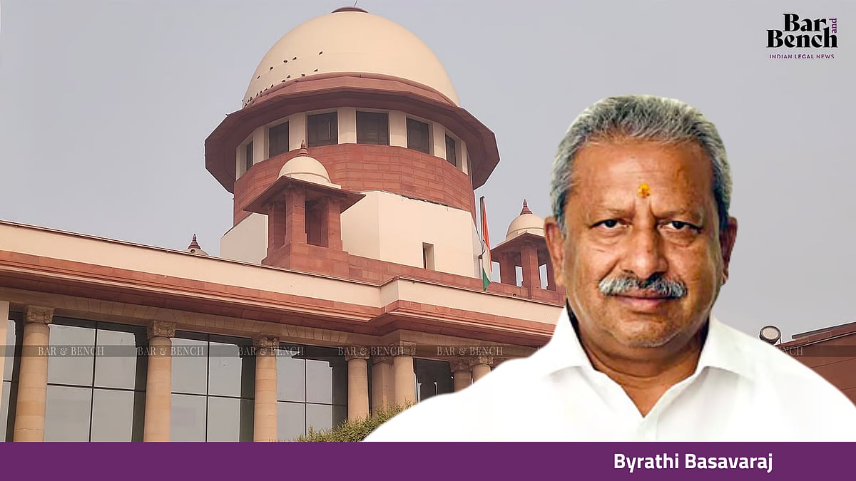 Be courageous enough to face trial: Supreme Court denies BJP MLA ...