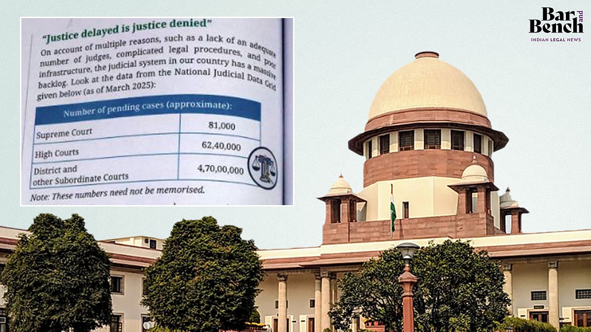 Will not allow anybody to defame judiciary: Supreme Court slams NCERT ...