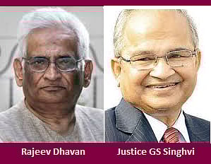 Rajeev Dhavan,Justice Singhvi face off in Radia Tapes matter-Bar & Bench