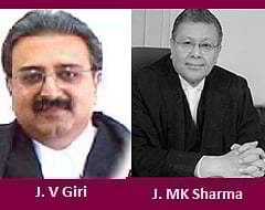 Justices MK Sharma & V Giri, ASGs Mohan Jain, Siddharth Luhtra, Singh