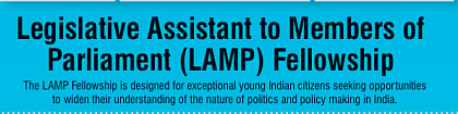 The LAMP Fellowship: A unique opportunity for India’s youth - Bar & Bench