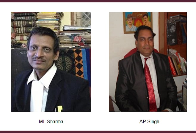 Supreme Court issues notice to ML Sharma and AP Singh - Bar & Bench