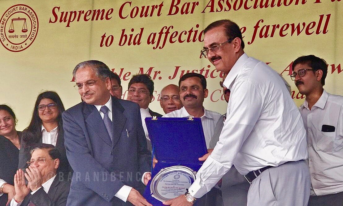 Justice RK Agrawal retires from Supreme Court - Bar & Bench