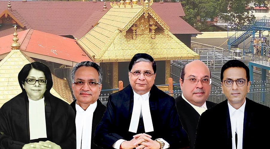 SC to deliver judgment tomorrow in Sabarimala temple entry for women