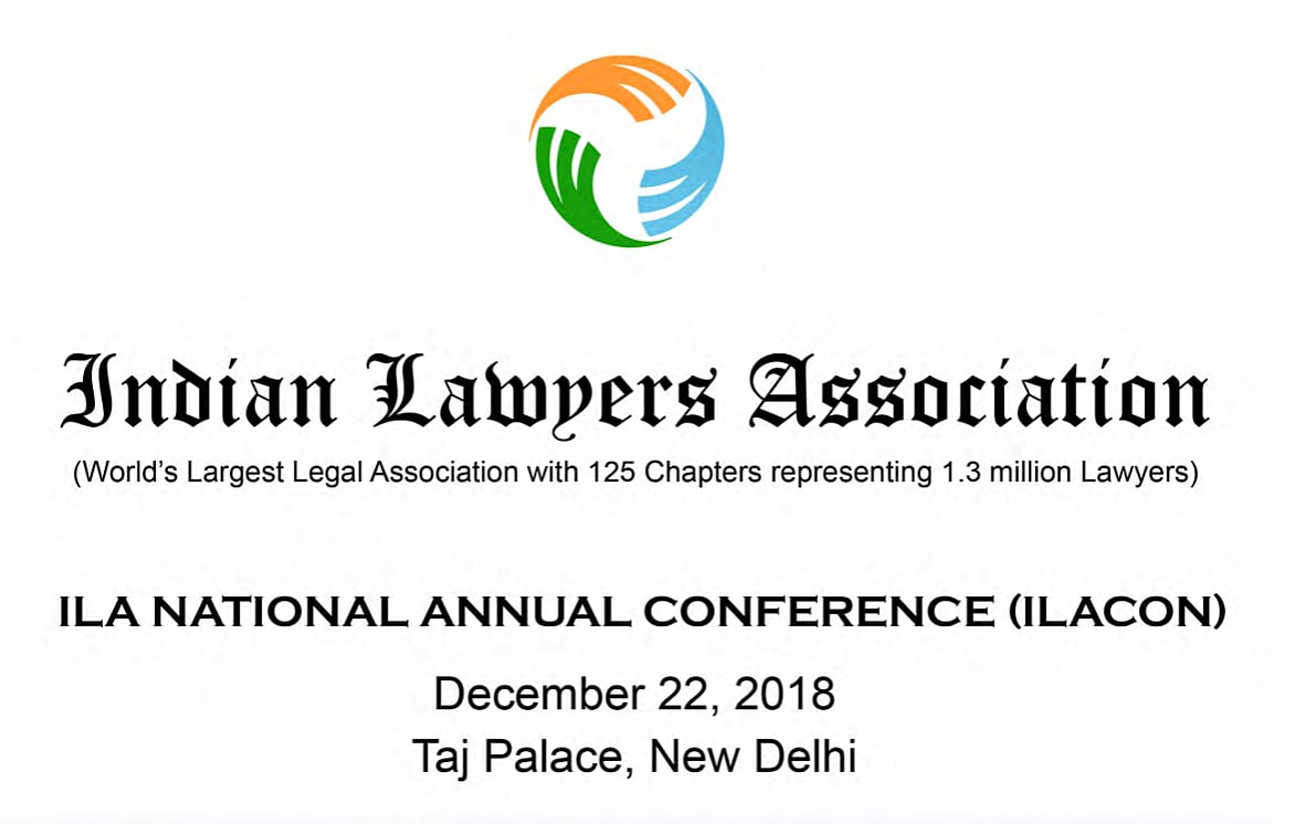 Indian Lawyers Association to host its first National Conference tomorrow
