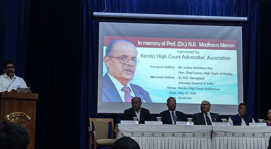 "We can never find another Madhava Menon", KK Venugopal