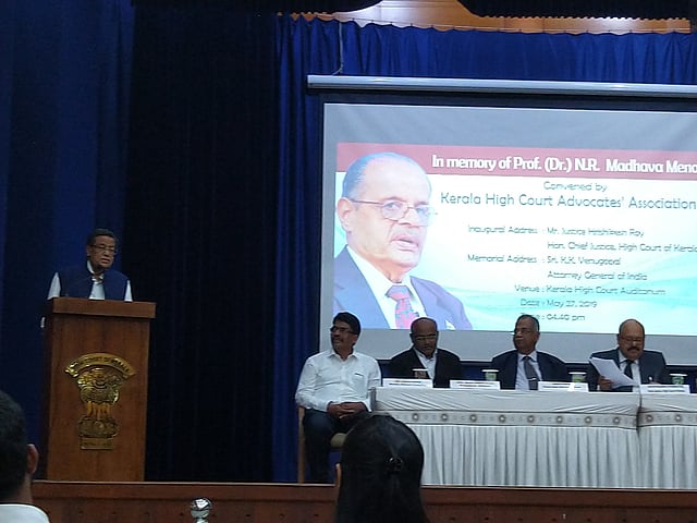 "We can never find another Madhava Menon", KK Venugopal