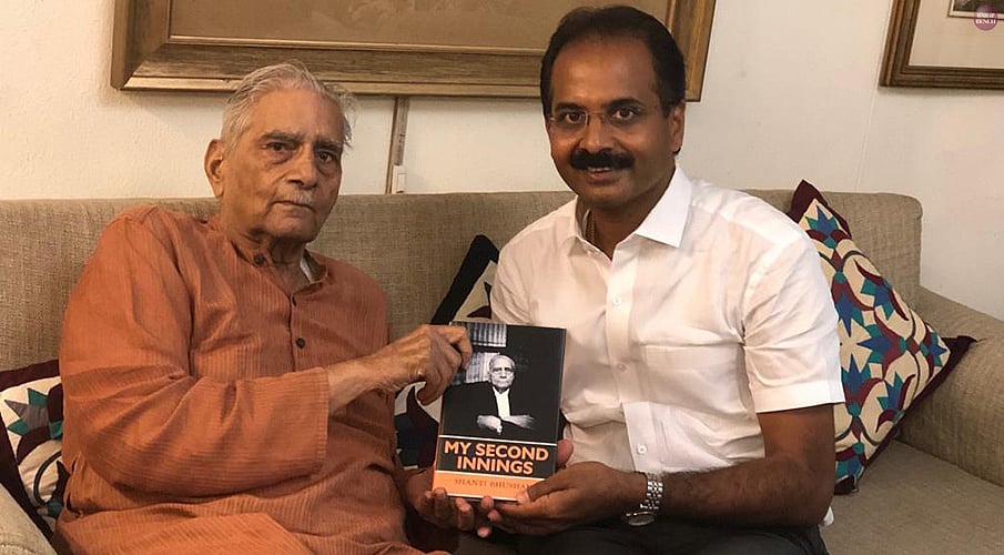 Shanti Bhushan meets Shanti Bhushan: The Namesake