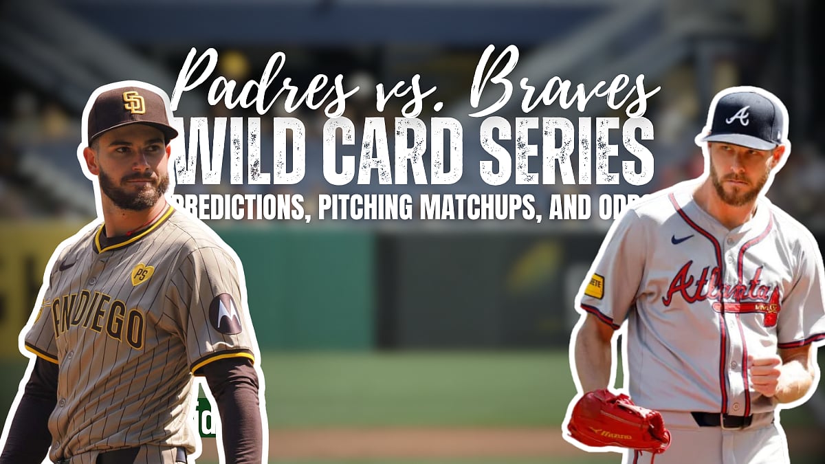 Padres vs. Braves Wild Card Series Predictions, Pitching Matchups, and Odds