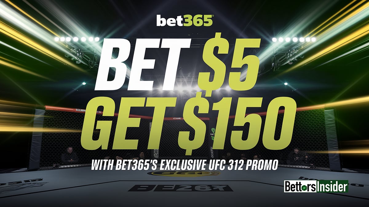 Bet $5, Get $150 with Bet365’s UFC 312 Promo