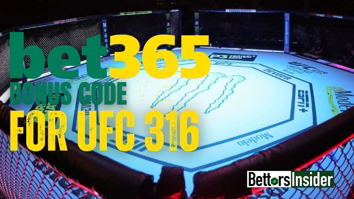 Bet365 Bonus Code 365BV4: Bet $5, Get $150 for UFC 316