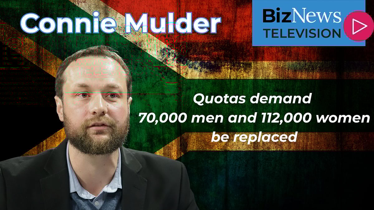 Connie Mulder: Workplace quotas and economic chaos - ANC’s EE push