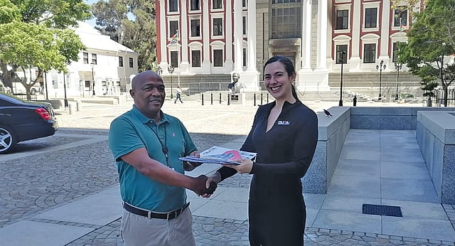 Parly given hard copy of OUTA oversight report as no one reads emails