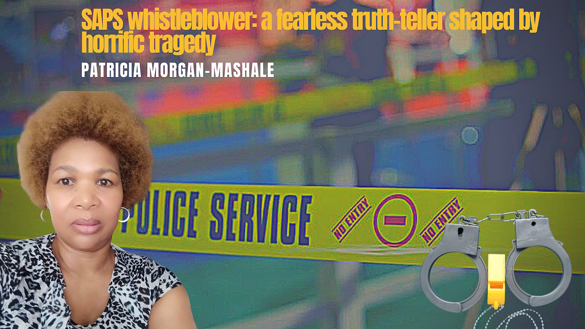 SAPS whistleblower: Fearless truth-teller shaped by horrific tragedy