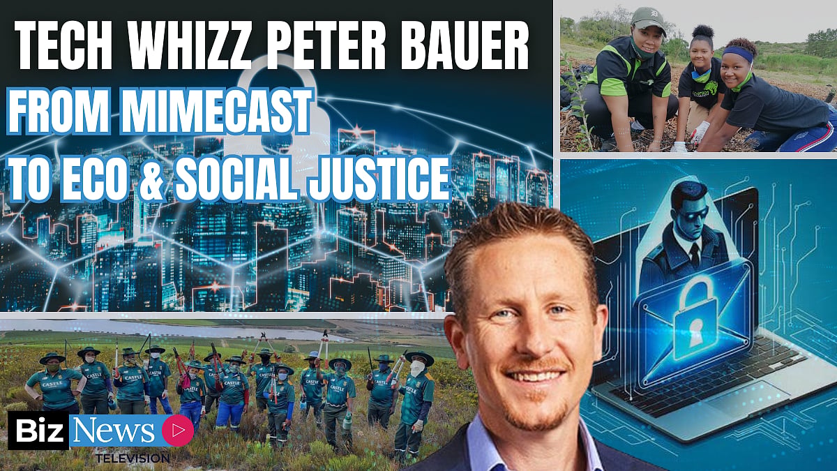 SA Tech whizz Peter Bauer: From Mimecast to eco & social justice