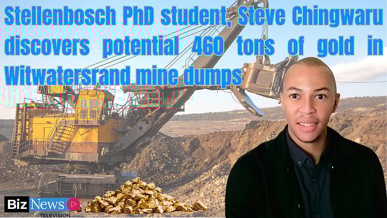 Steve Chingwaru discovers 460 tonnes of gold in Witwatersrand