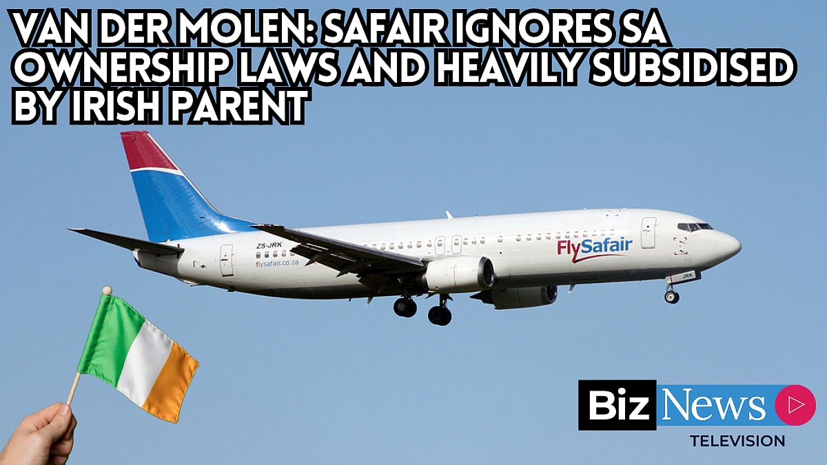 Van der Molen: Safair ignores SA ownership laws and heavily subsidised ...