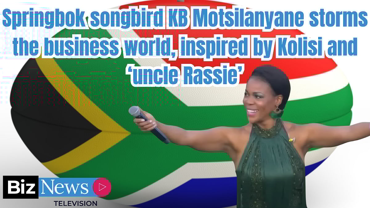 Springbok songbird KB Motsilanyane storms the business world