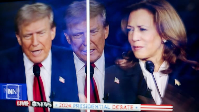 Chuck Stephens on Harris-Trump: Rookie platitudes v. veteran grating