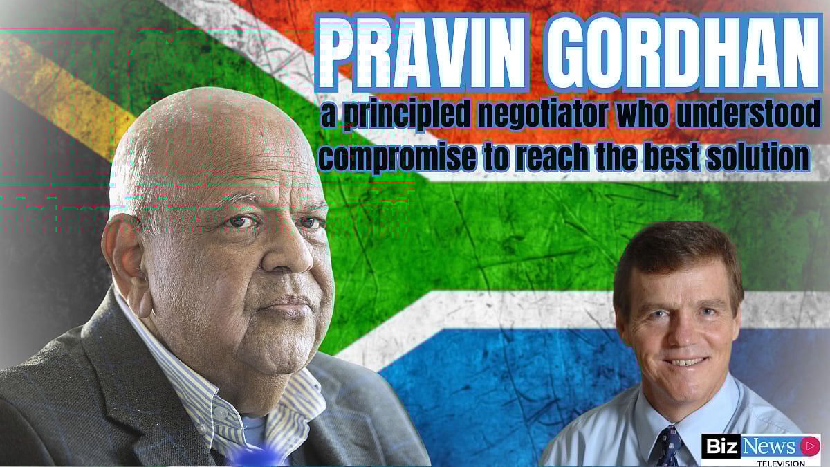 Pravin Gordhan, a principled negotiator who understood compromise to ...