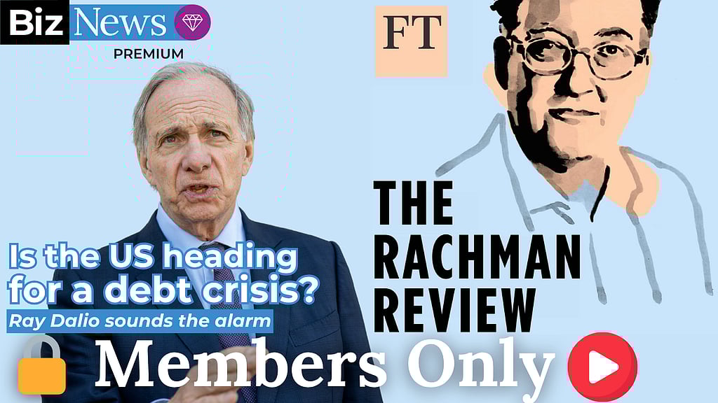 MEMBERS ONLY - Gideon Rachman with Ray Dalio