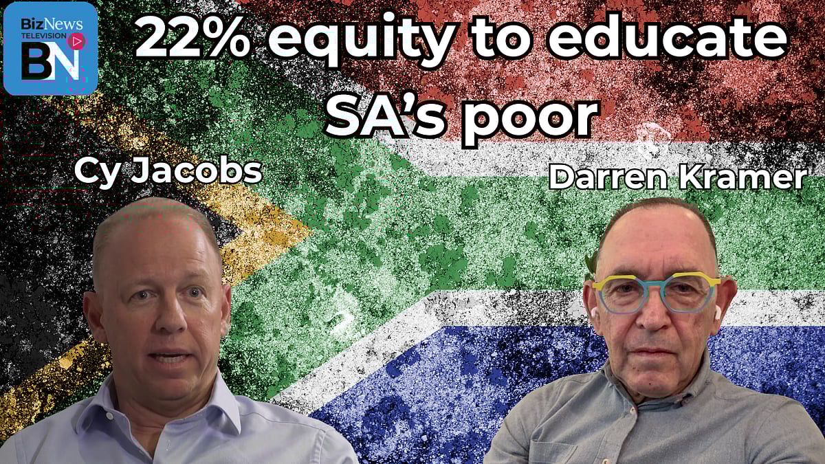 Cy Jacobs flips BEE script: 22% of 36ONE goes to education