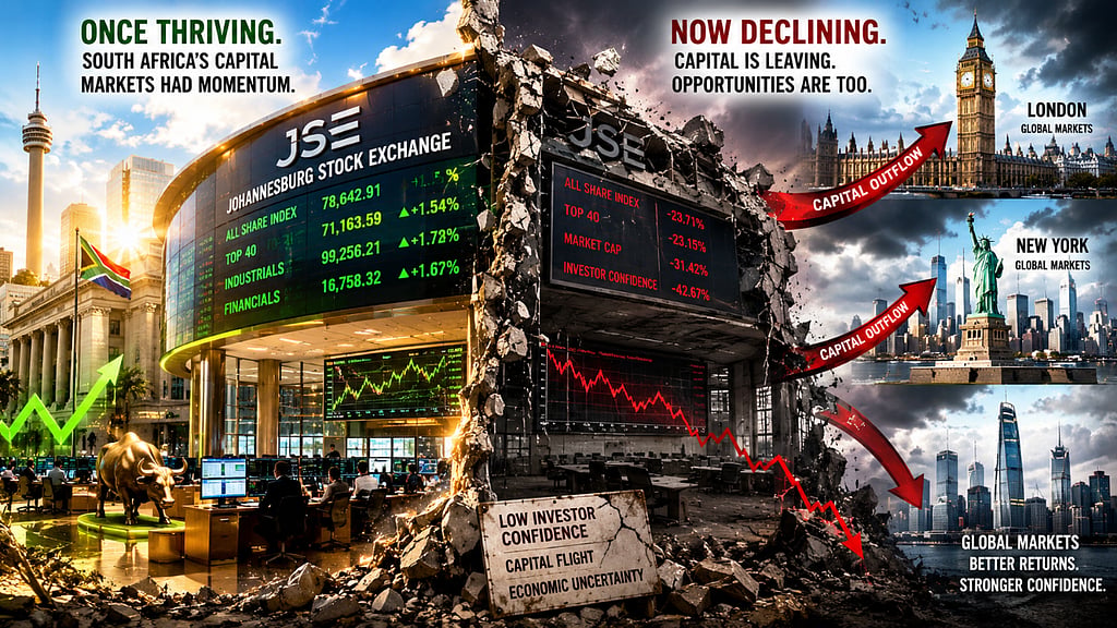Dr Duarte: SA's once world-class capital market is disintegrating