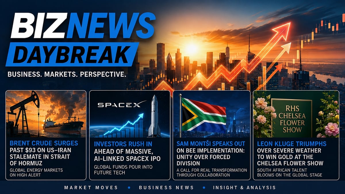 BN Daybreak: Oil Climbs; SpaceX IPO frenzy; BEE critiques; Flower show
