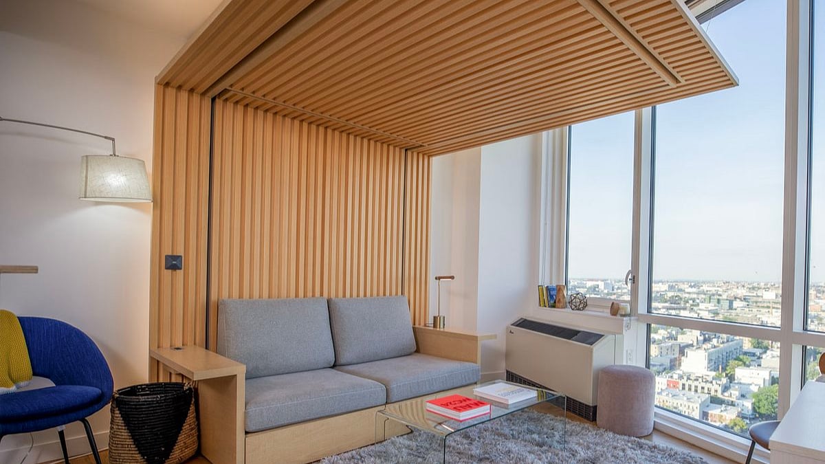 Robotic furniture gives you multiple rooms in one