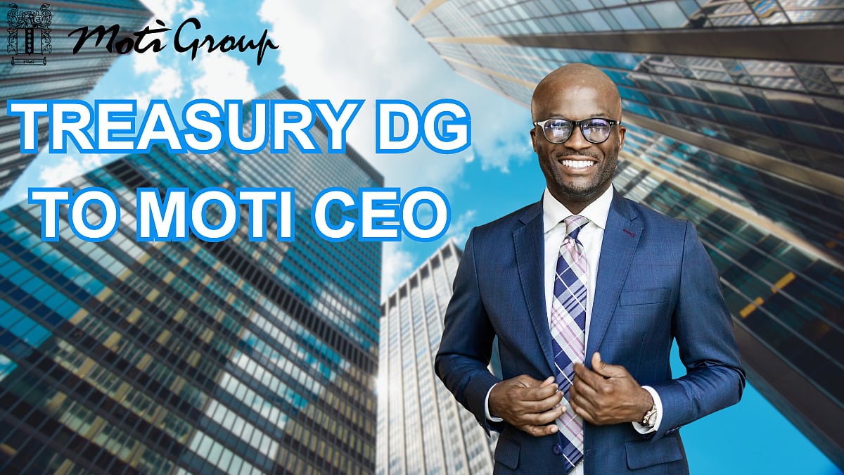 Treasury DG to CEO: Dondo Mogajane on Moti Group venture