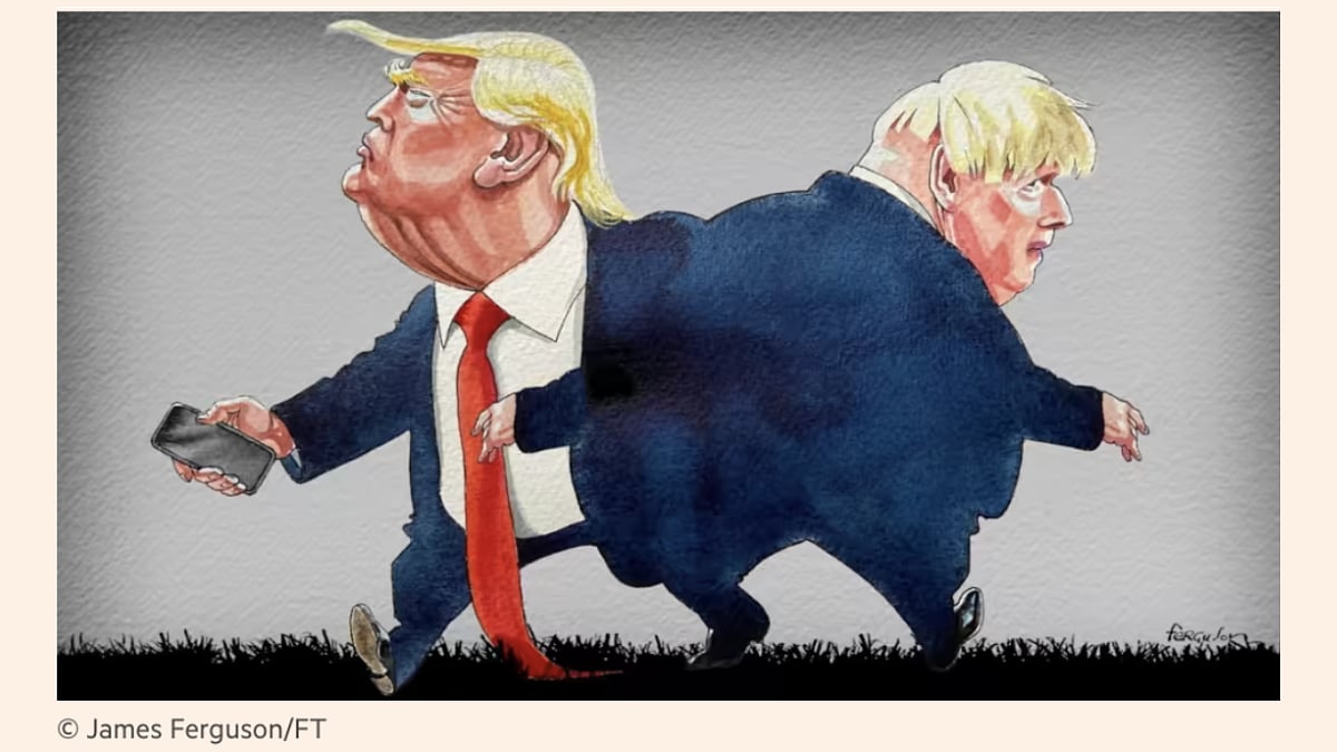 Premium - From the FT: Trump, Johnson and a trial for the rule of law