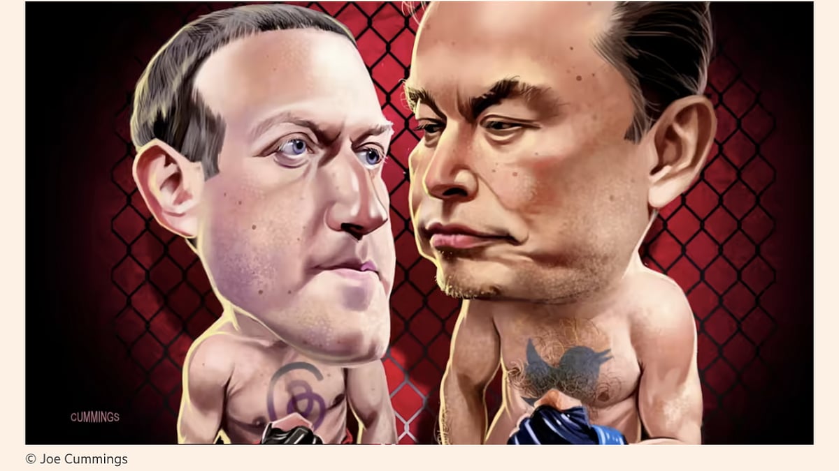Premium FT: Mark Zuckerberg vs Elon Musk