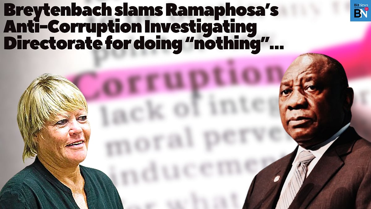 Breytenbach slams Anti-Corruption Investigating Directorate